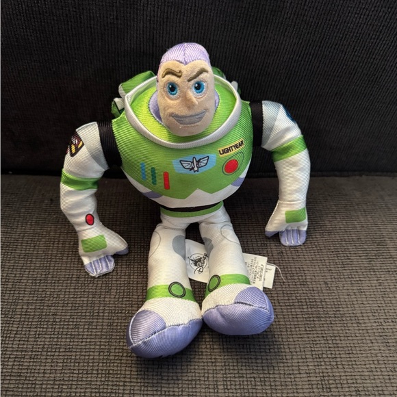 Disney | Toys | Disney Green And White Buzz Lightyear Stuffed Animal ...
